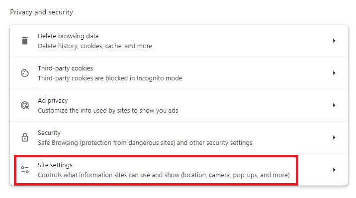 Configuring Pop-up Blockers